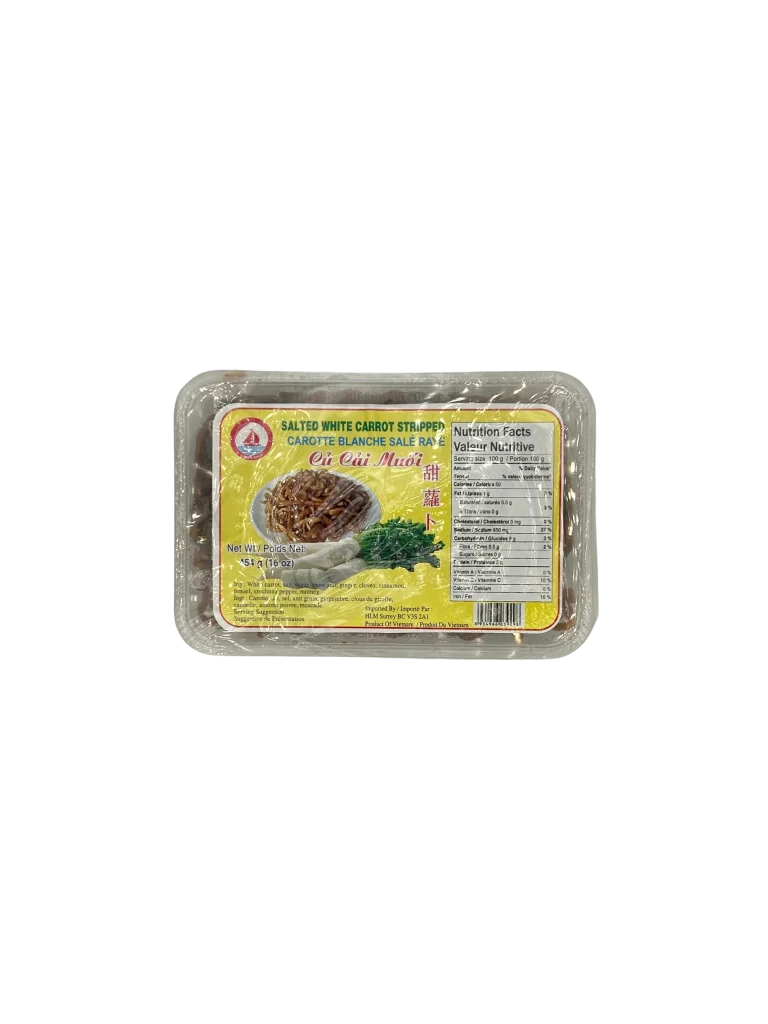 Salted White Carrot Strip - Hen Long Market