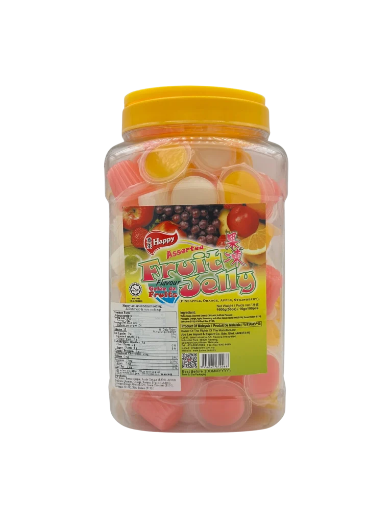 Assorted Fruit Jelly (jar) - Hen Long Market