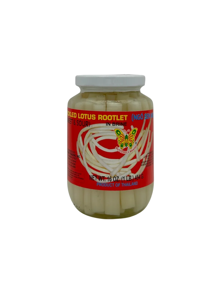 Pickled Lotus Rootlets Sweet & Sour (with Chilli Pepper) - Hen Long Market