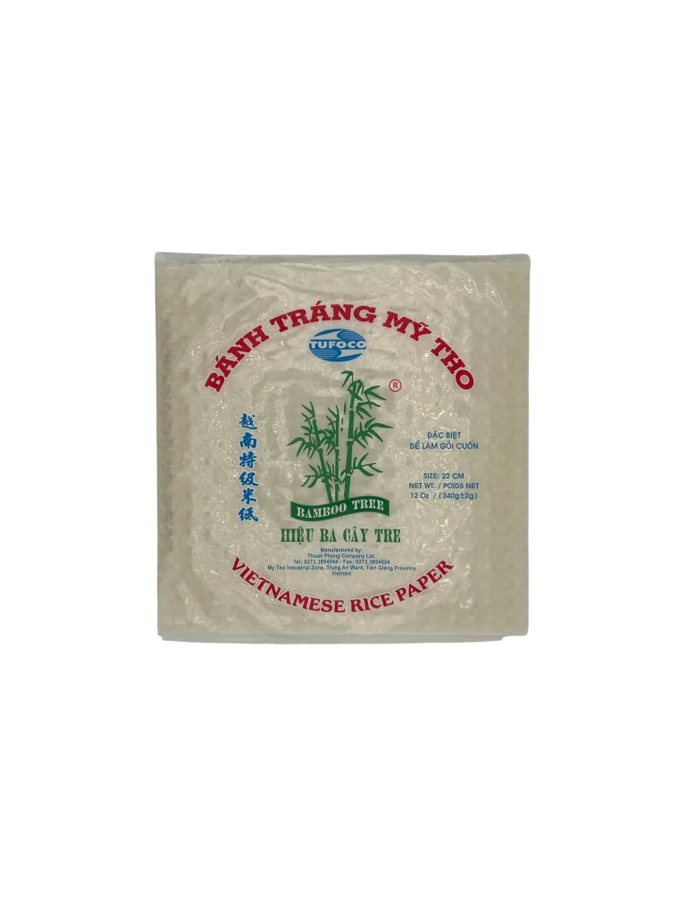 Rice Paper Square 22cm - Hen Long Market